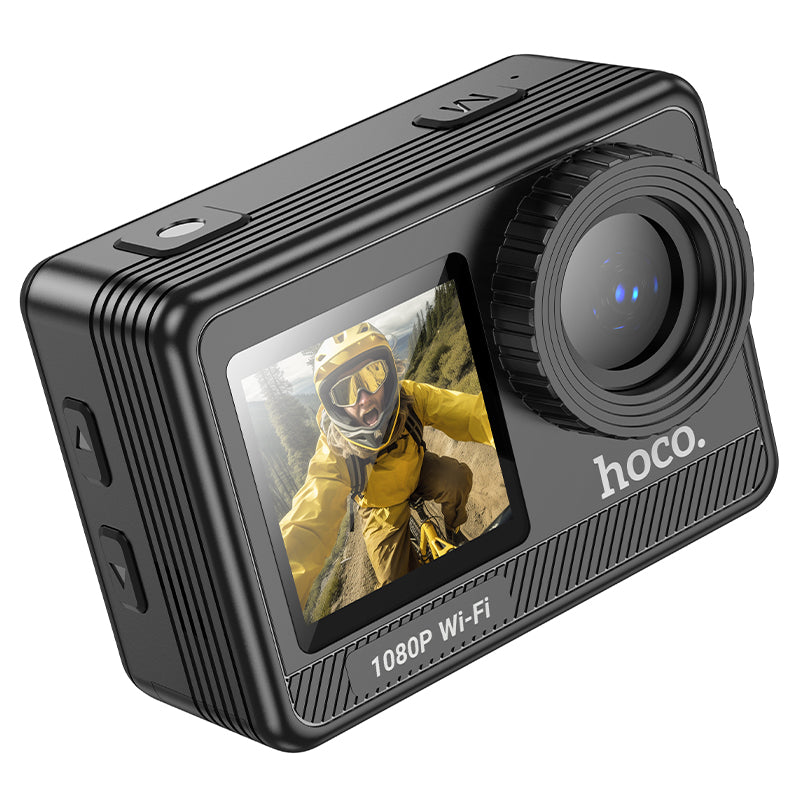 hoco. HD Action Camera 30M Waterproof, Dual Screen 1080P/30FPS — Ace Max NZ